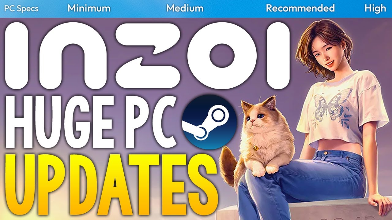 HUGE New inZOI UPDATES! Full PC System Requirements, Graphics ...