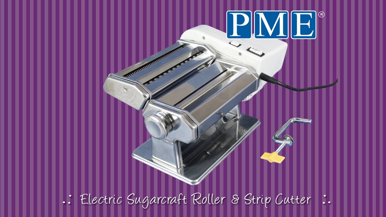 How to Use .: PME Electric Sugarcraft Roller - YouTube