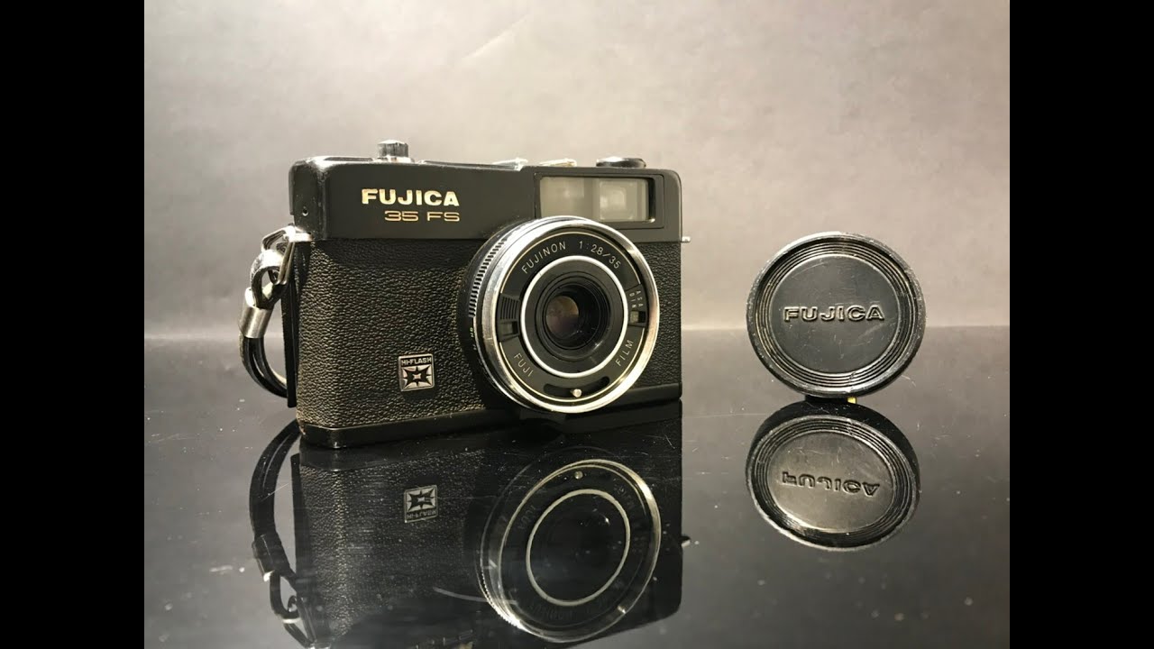 Fujica 35FS經典機械底片相機C060128 - YouTube