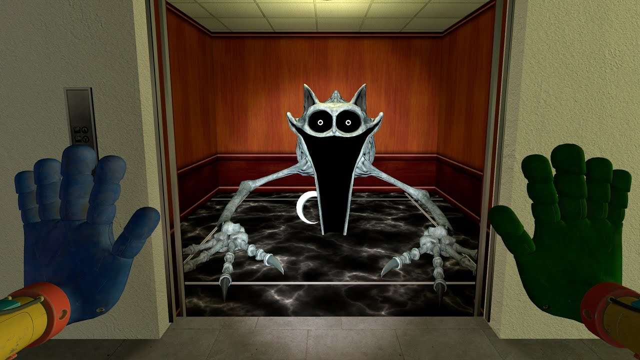 I Found MOMMY LONG LEGS IN THE ELEVATOR IN LIMINAL HOTEL | Garry's Mod ...