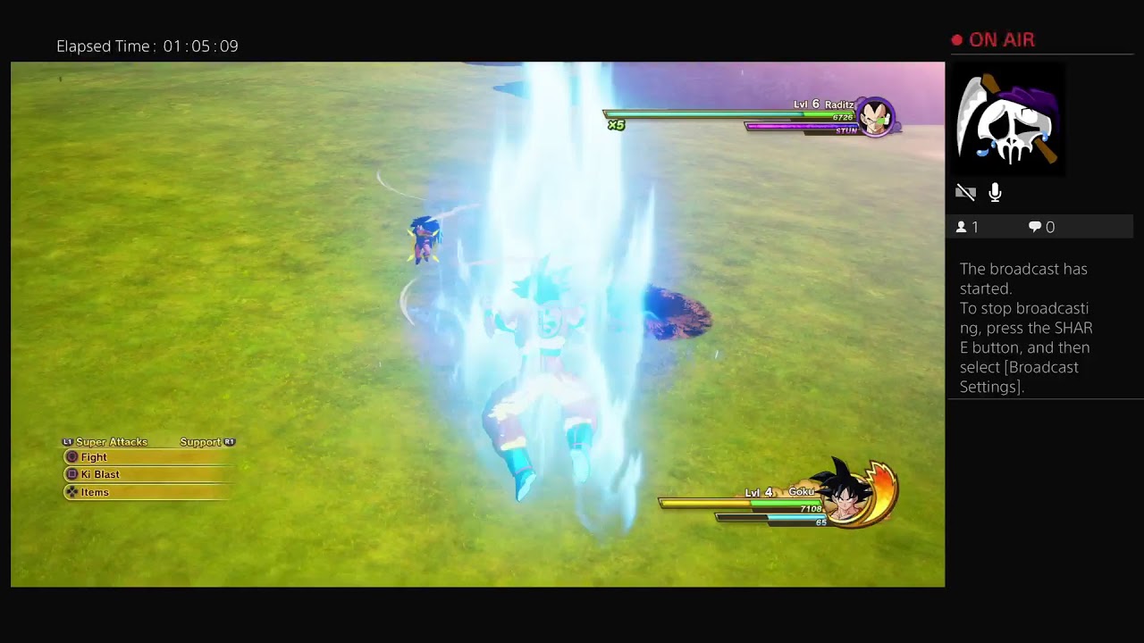 Gaming with Peezy! DBZ: Kakarot Episode 2 Battle with Raditz .... And ...