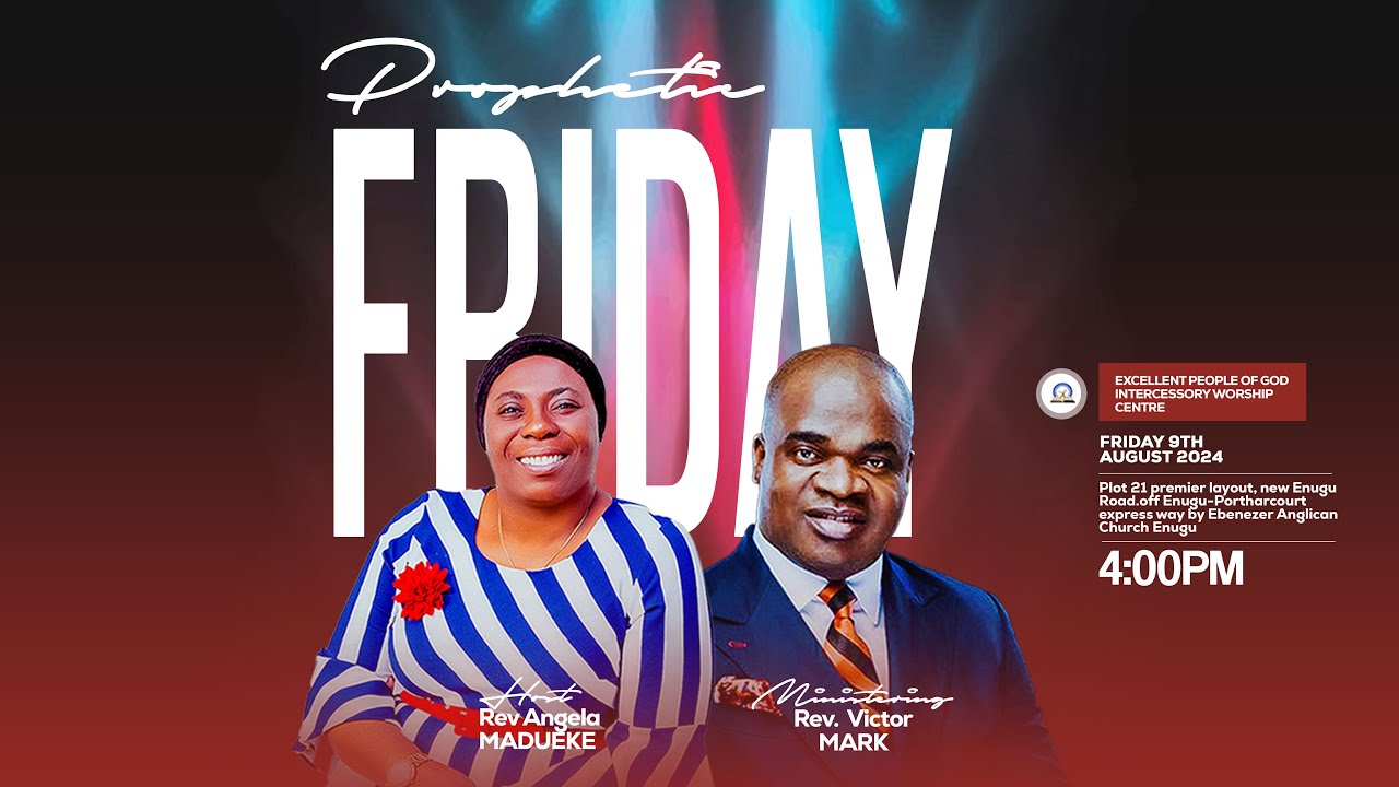 PROPHETIC FRIDAY WITH REV VICTOR MARK - YouTube