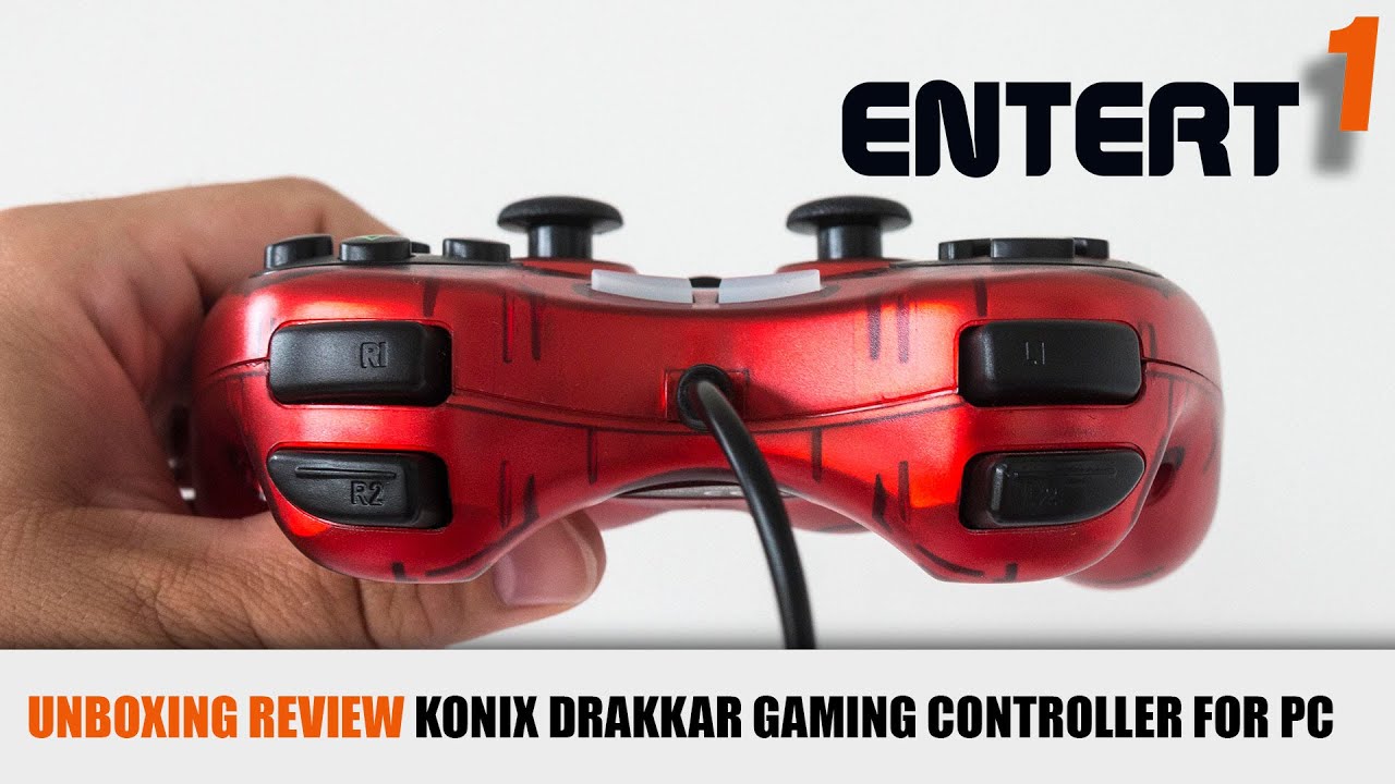 Unboxing Review: Drakkar Gaming Controller for PC - YouTube
