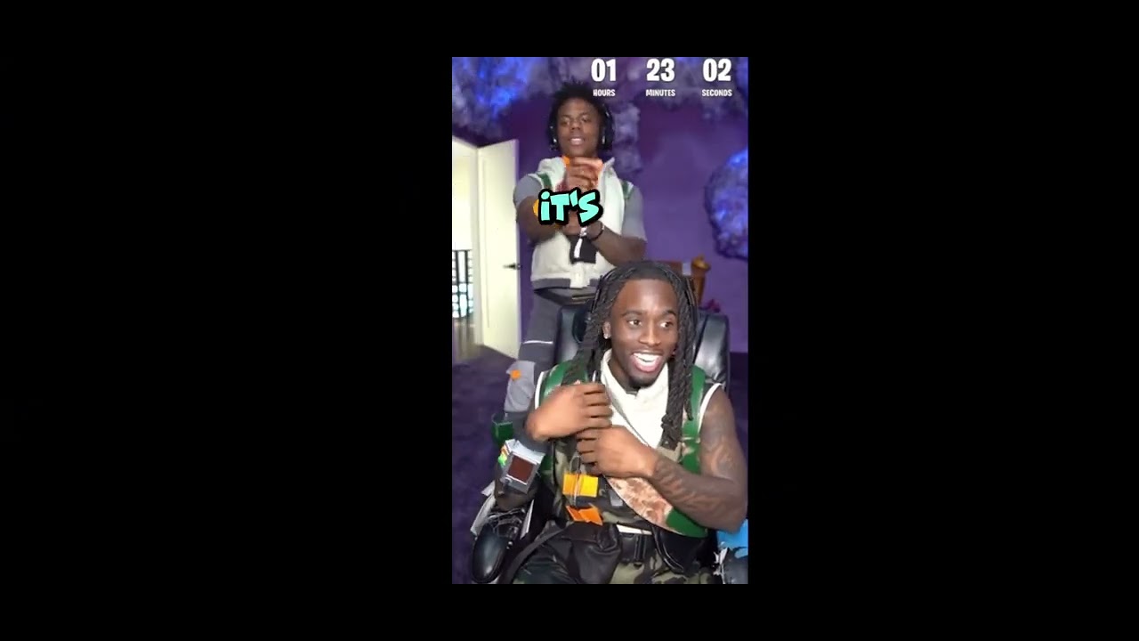 Kai cenat getting angry for speed - YouTube