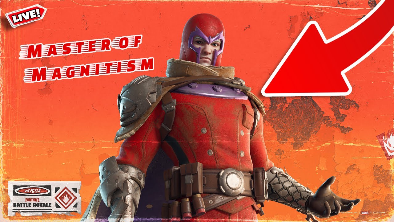 [LIVE] Fortnite - NEW *MAGNETO* UPDATE!! (Chapter 5, Season 3) - YouTube