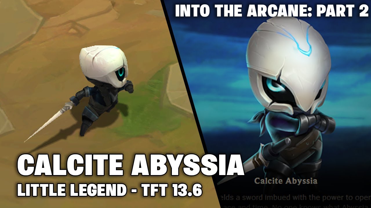 CALCITE ABYSSIA - Little Legend - EMOTES AND MORE | TFT 13.6 - YouTube