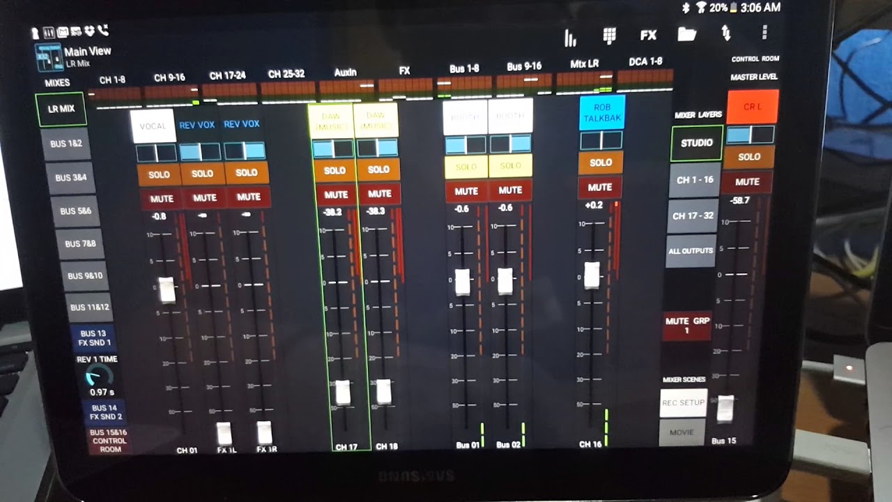 MIDAS DL32 WITH X32CORE IN THE STUDIO - YouTube