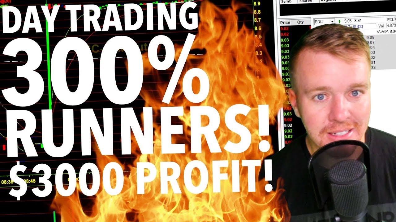 Day Trading LIVE! $3,000 PROFIT ON INSANE STOCK! - YouTube