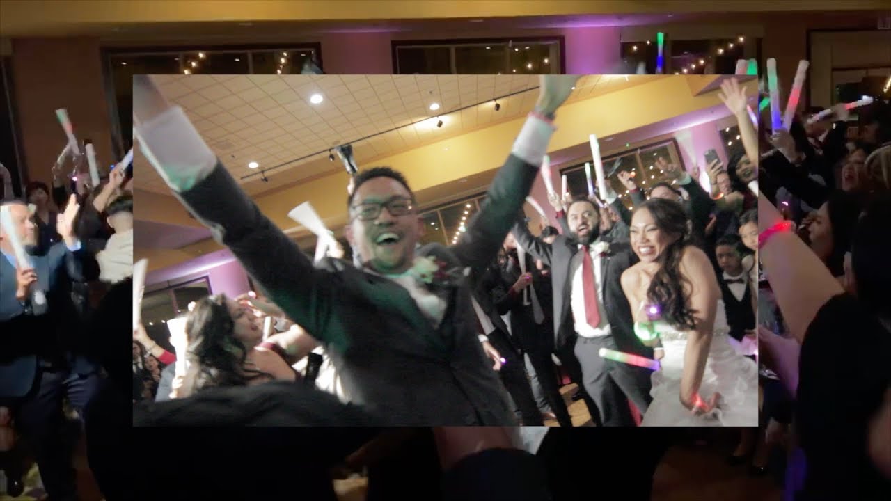 THIS WEDDING TURNED INTO EDC | BEST GRAND ENTRANCE EVER - YouTube