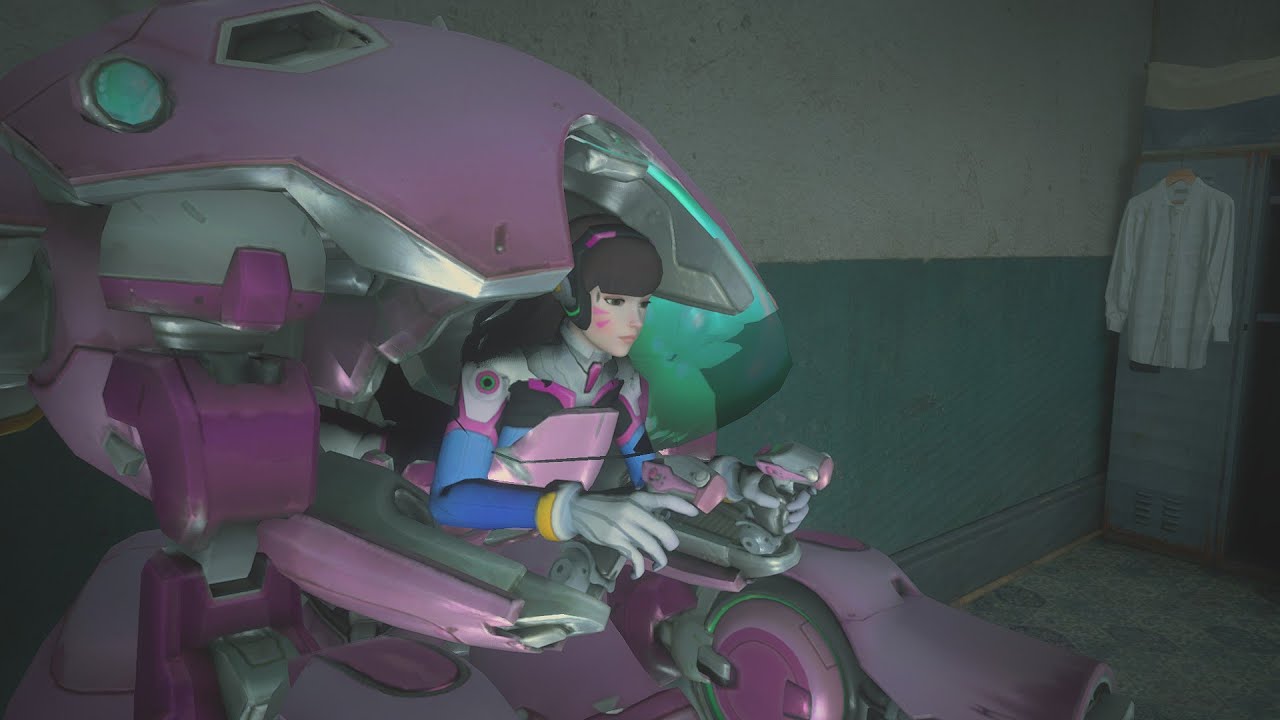 #ResidentEvil2Remake mod - DVa + Meka V1.0 with Download - YouTube