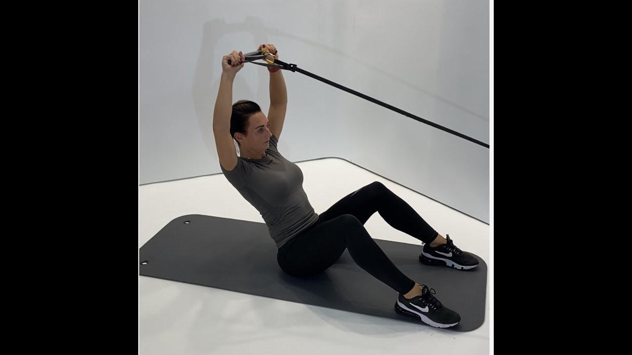 Kynett Exercise - Seated overhead pull - YouTube