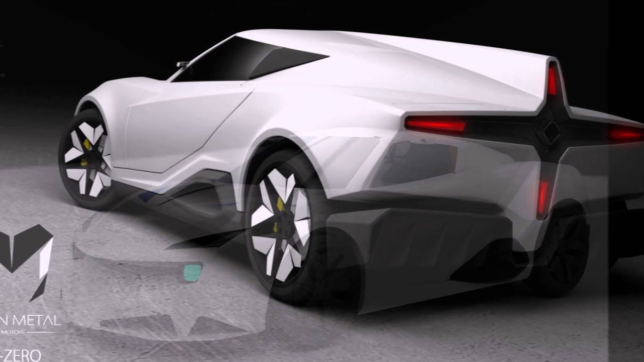 Mean Metal Motors M Zero Supercar - YouTube