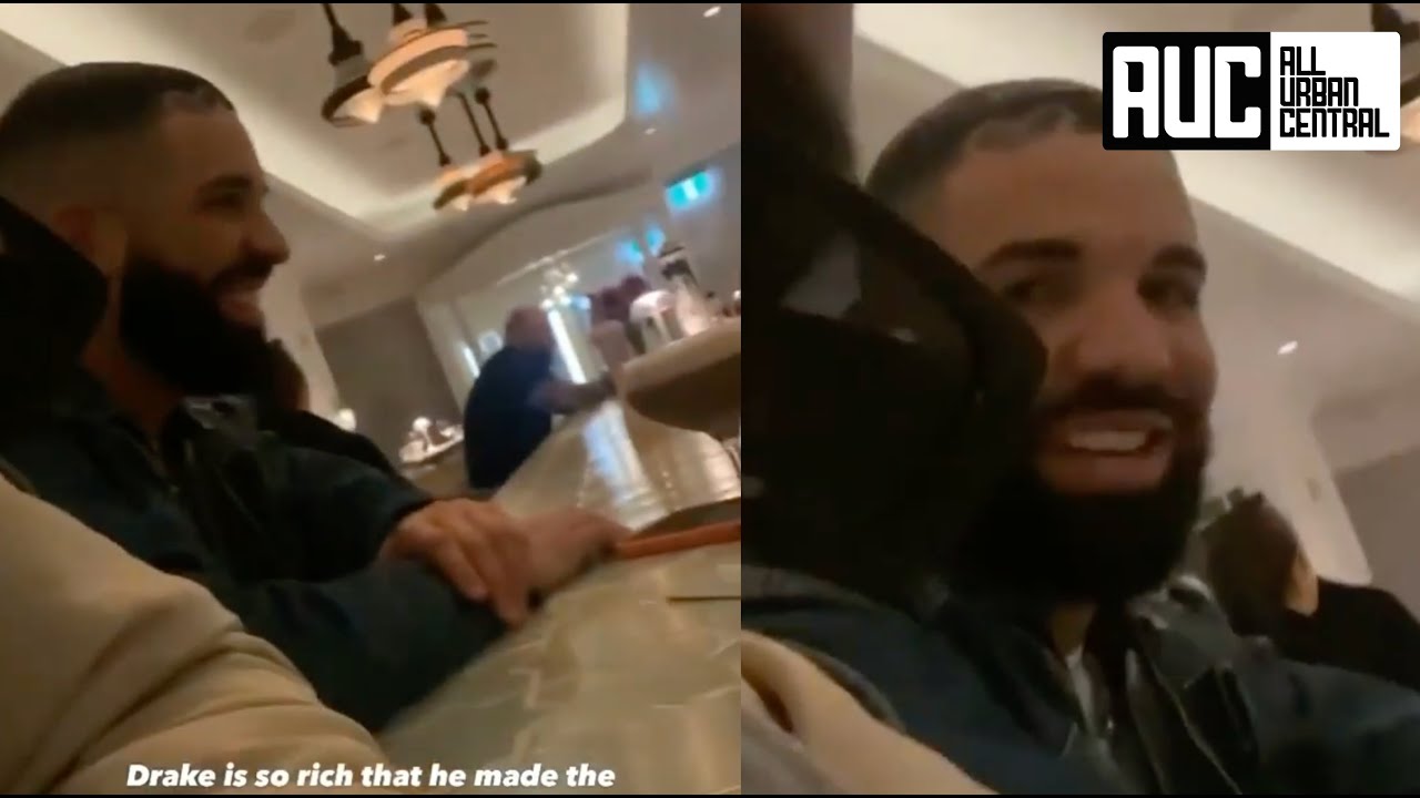 Drake So Rich He Makes Bartender Take Back Drink Because Ice Isn't From ...