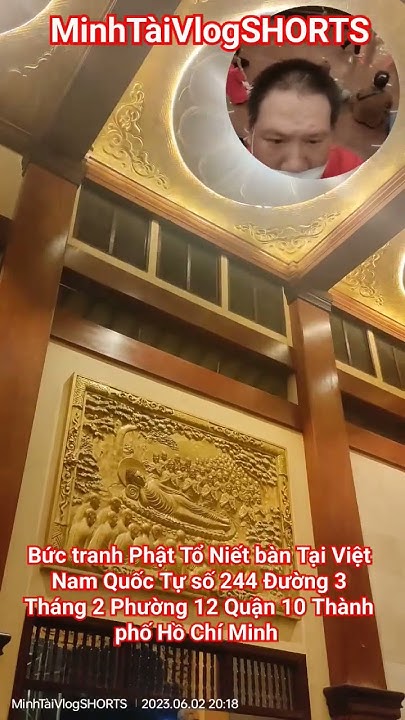 Bức Tranh Phật Tổ Niết Bàn Tại Việt Nam Quốc Tự Quận 10 Minhtàivlogshorts Youtube