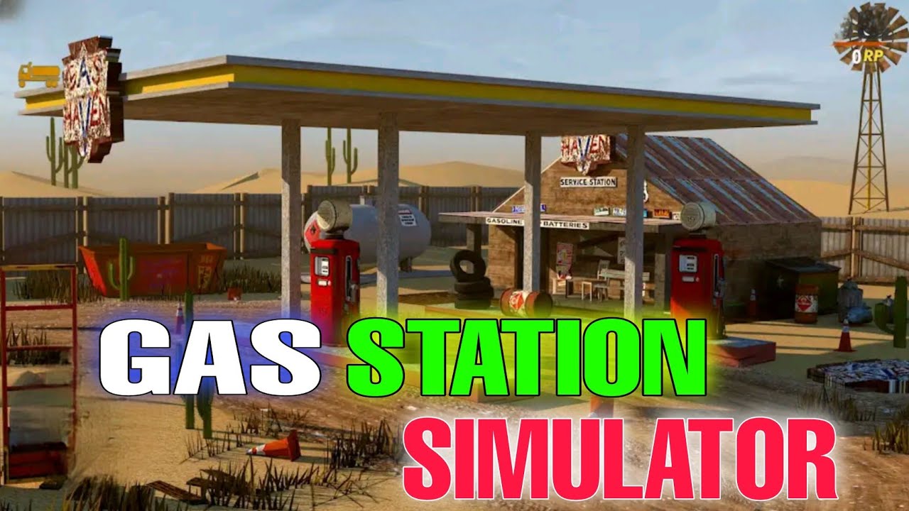I PLAYED GAS STATION SIMULATOR AT MOBILE | GAMEPLAY #1 | GAS SIMULATOR ...