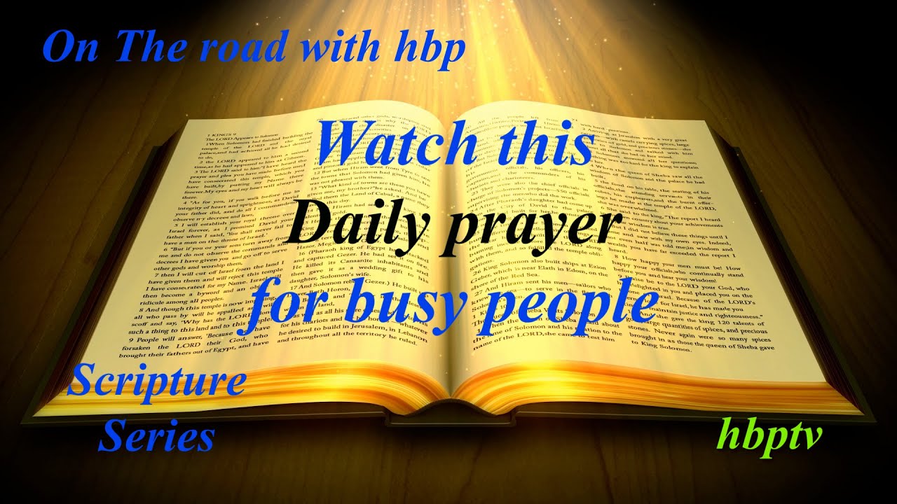 Your connection to God. Scriptures Series part 2 - YouTube