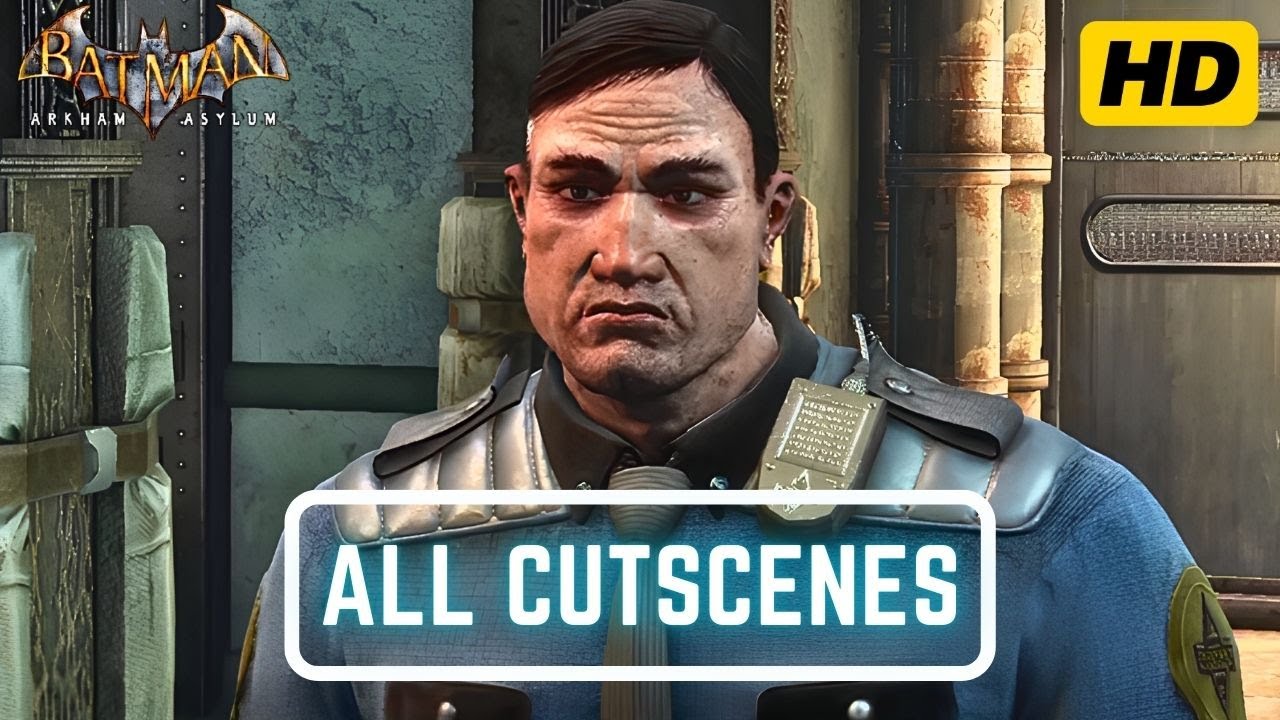 LOUIE GREEN All Cutscenes - BATMAN: ARKHAM ASYLUM [PC] - YouTube