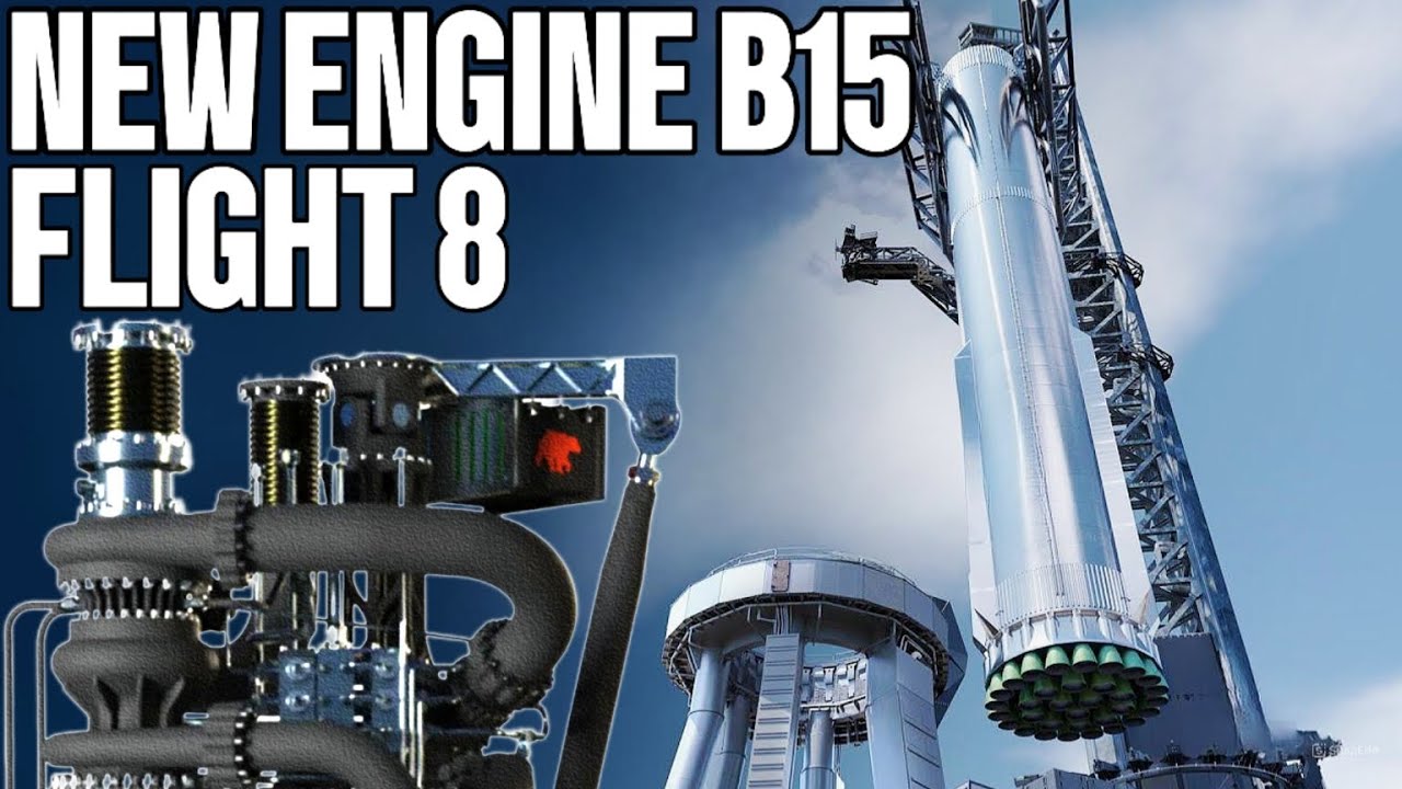 SpaceX Just Declared New Starship Flight 8 Booster 15 Engines! - YouTube