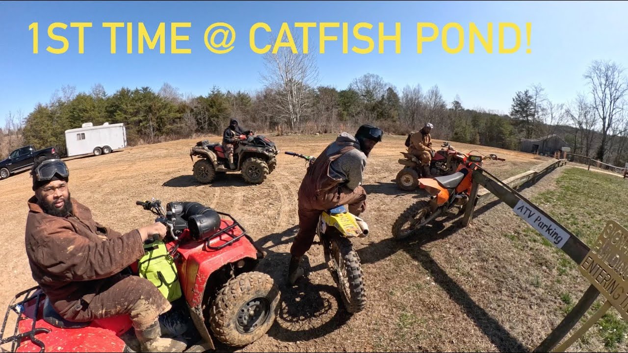 First Ride at Catfish Pond! - YouTube