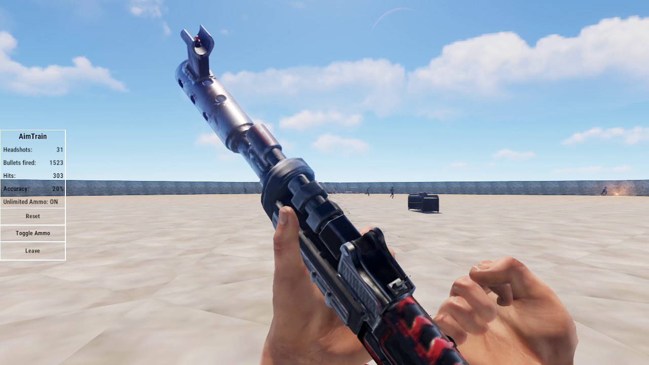 Rust AK New Recoil Ez - YouTube