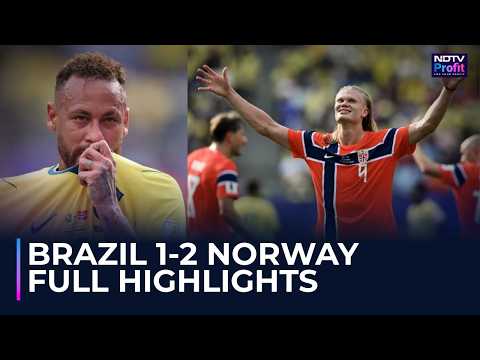 Brazil 1-2 Norway | FULL MATCH HIGHLIGHTS | Haaland Stuns Brazil | Neymar's Final Brazil Match