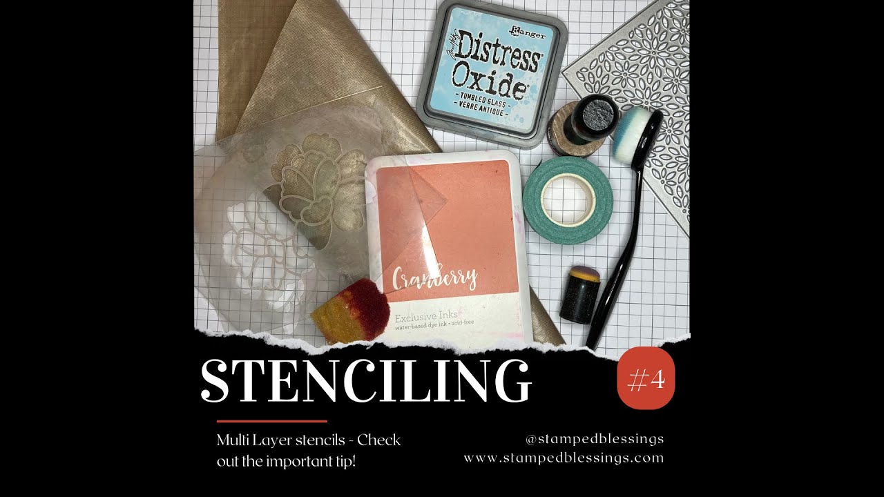 Exclusive CTMH Multi Step Stencils - YouTube