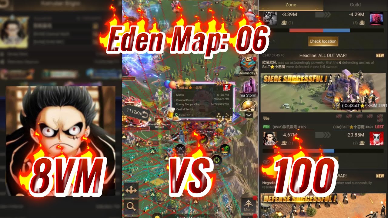 Eden Map:06 ''The Map with Constantly Changing Balances'' - Laster ...