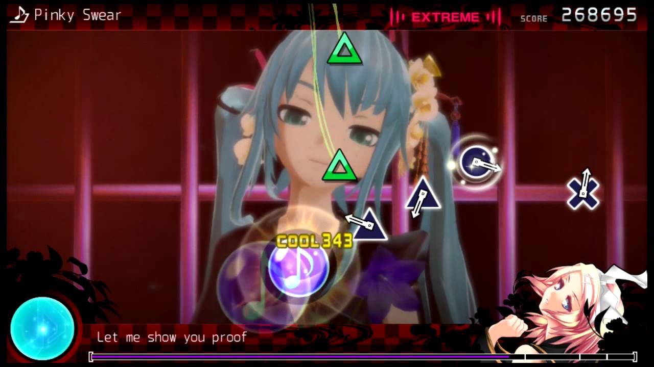 Pinky Swear (EXTREME) Perfect | Hatsune Miku Project Diva F2nd~ - YouTube