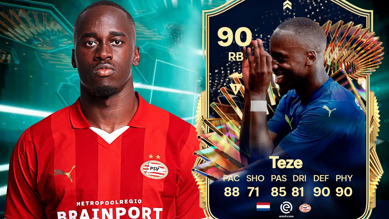 ¡MUY BUENO PARA SER GRATIS! 😍 90 Jordan TEZE TOTS PLAYER REVIEW | Ea ...