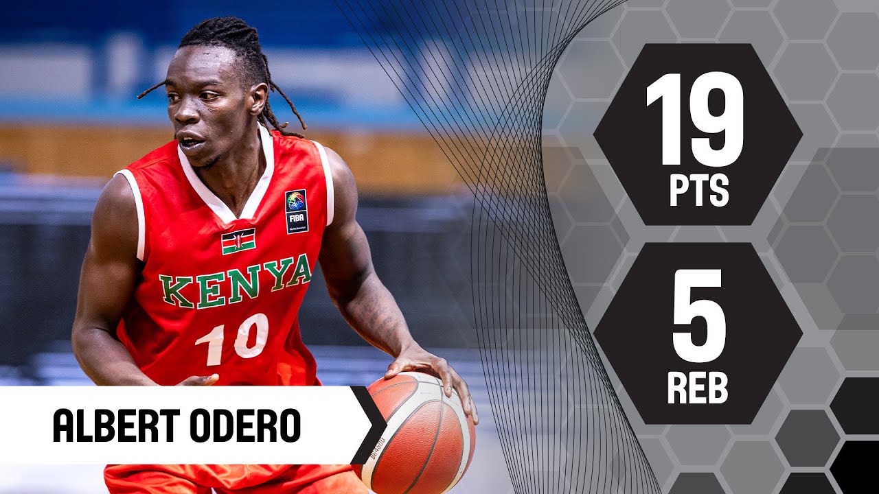 Albert Odero (19 PTS) | Top Performer | GUI vs KEN | FIBA AfroBasket ...