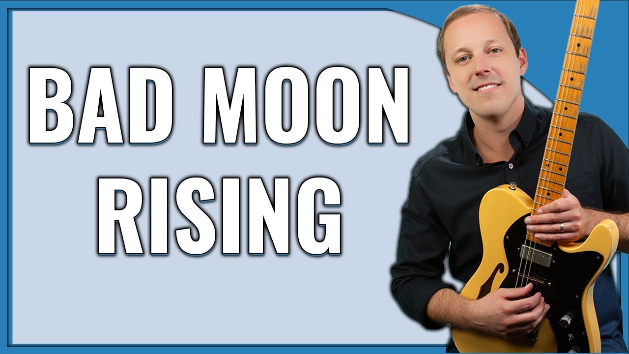Bad Moon Rising Guitar Lesson (CCR) - YouTube