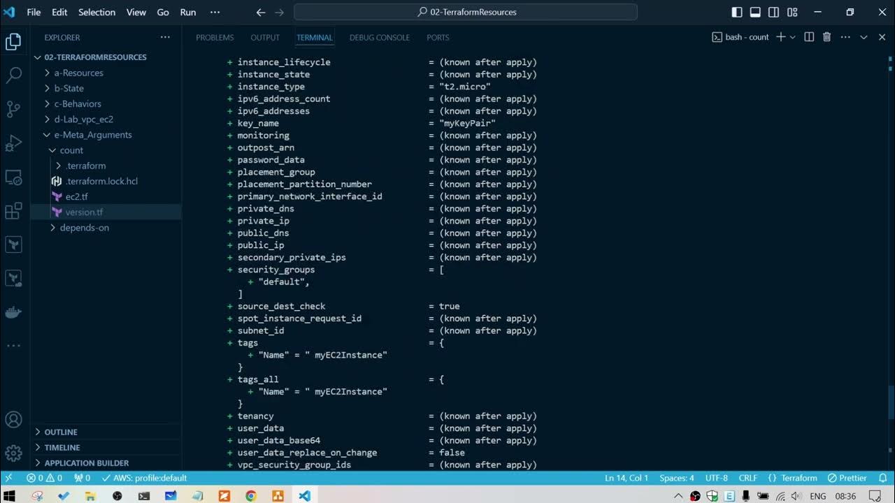 60. Terraform Resource Meta-Arguments: Count (phần 02) - YouTube
