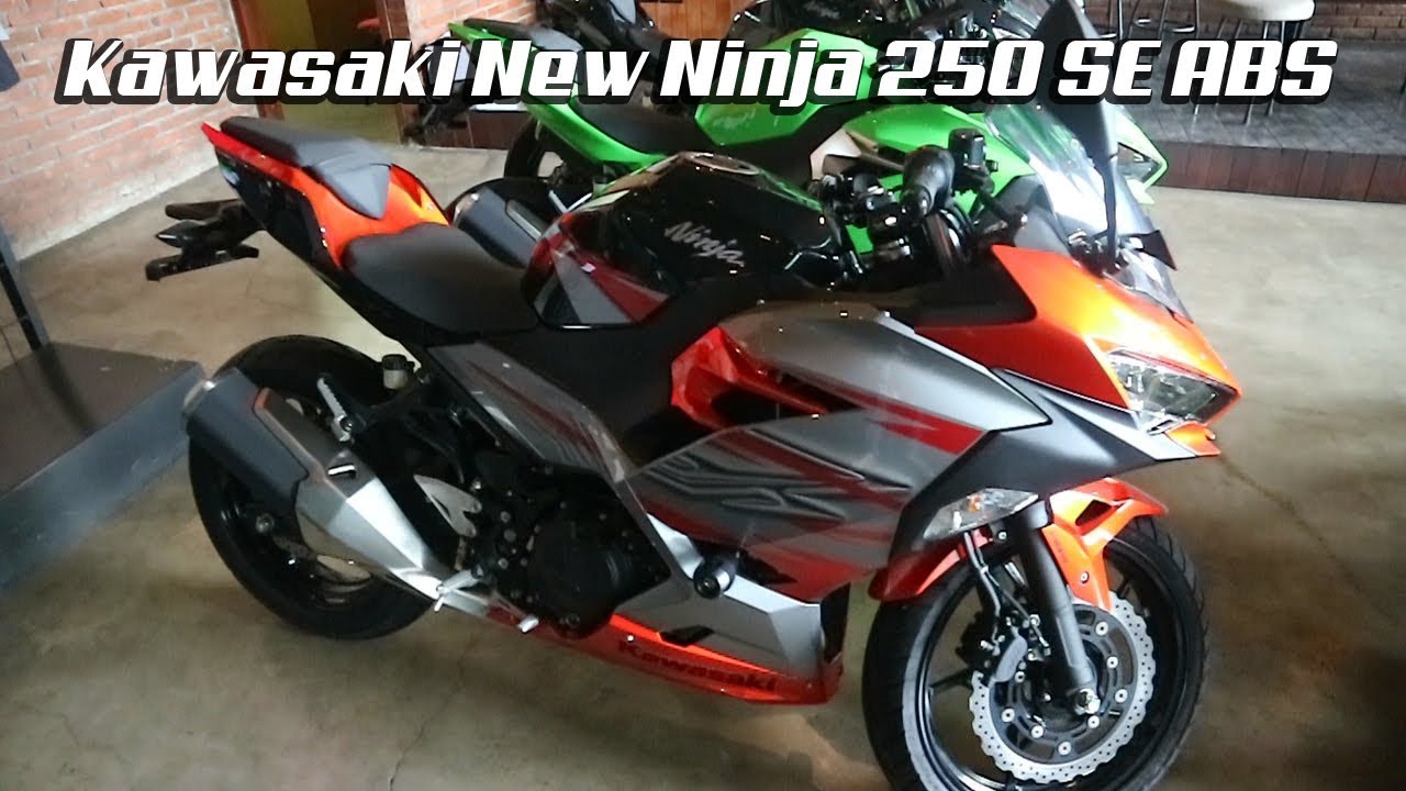 Kawasaki New Ninja 250 SE ABS 2018 Warna Orange Silver | Mirip Motornya ...