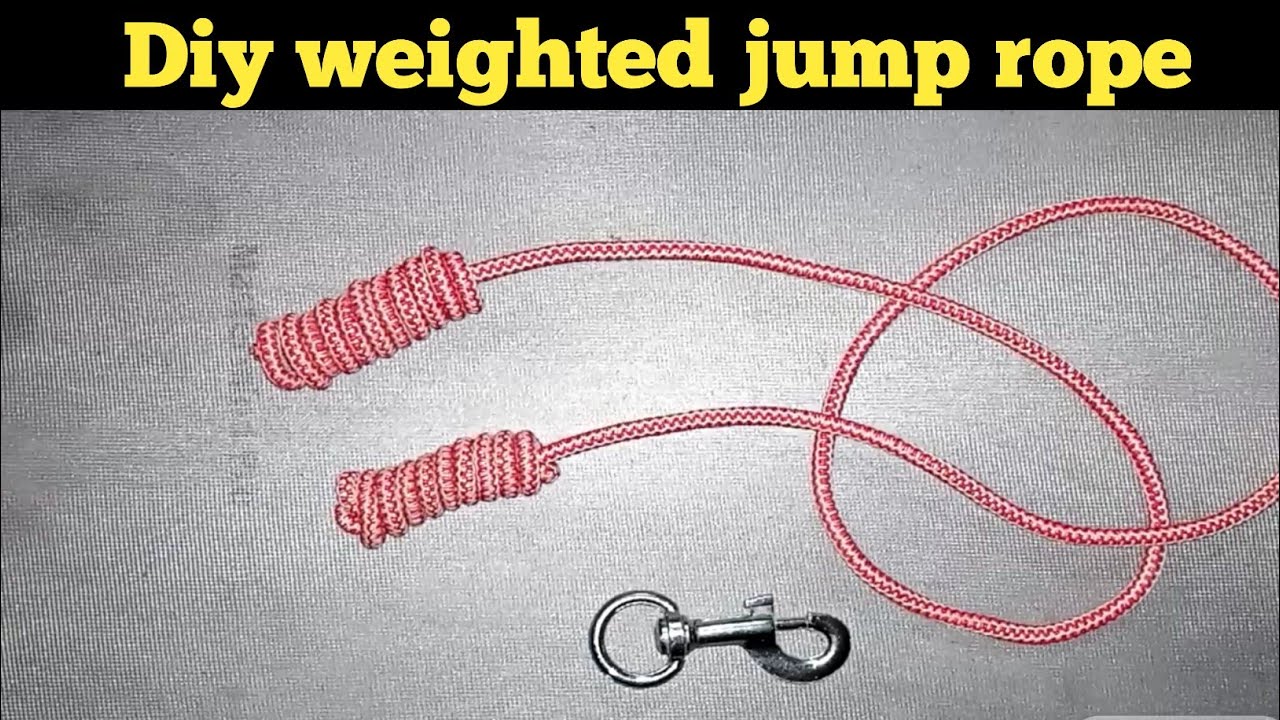 how to make jumping rope at home | how to make a jumping rope |die jump ...