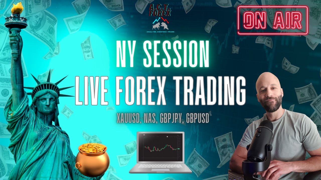 🔴live Forex Trading Xauusd Nas Gbpjpy Gbpusd Ny Session