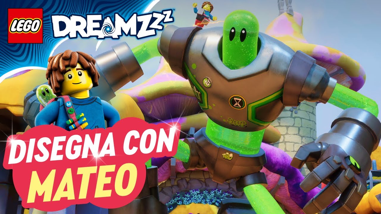 LEGO DREAMZzz - Disegna con Mateo | Z-Blob - YouTube