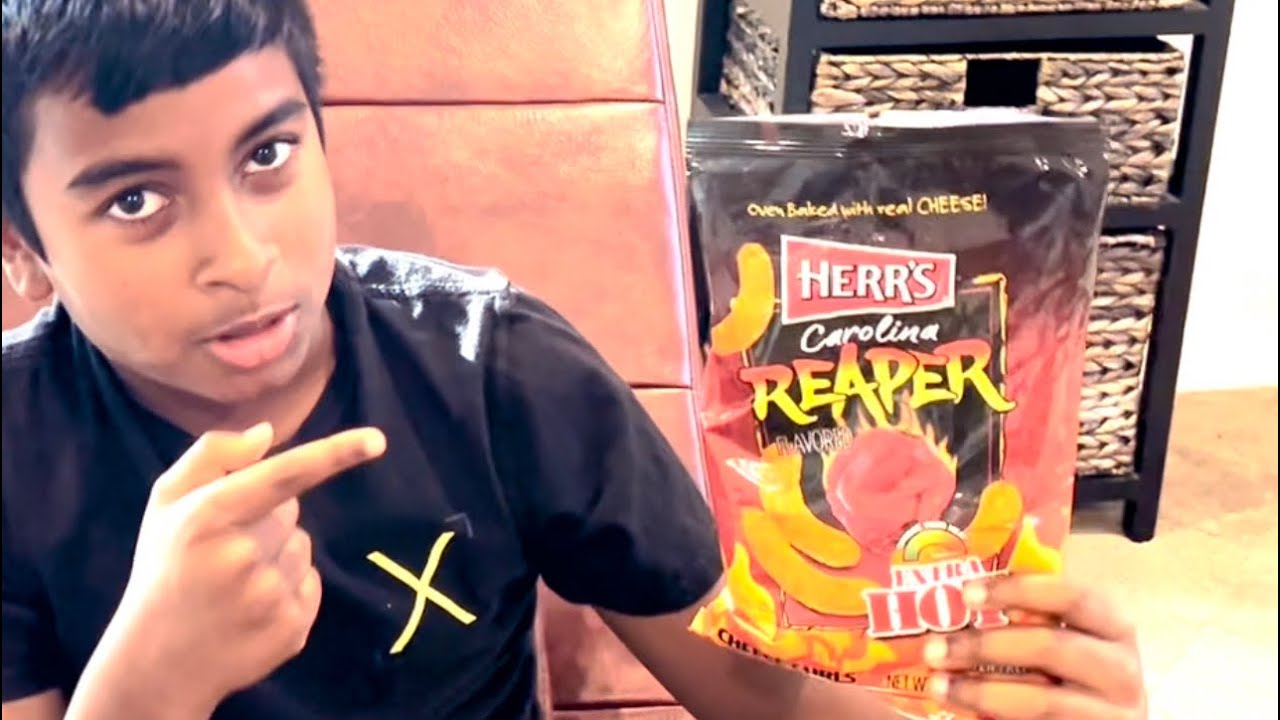World’s spiciest chips 🥵🤬 - YouTube
