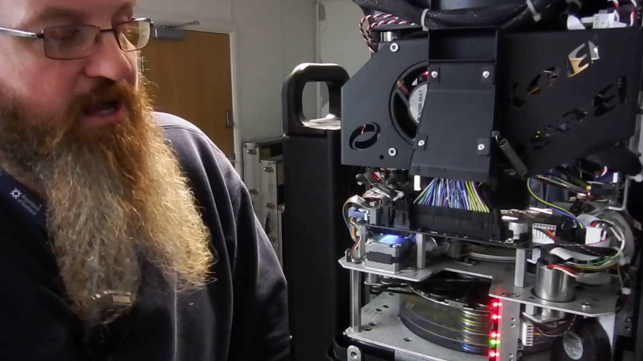 A look at the PRG Best Boy automated light. - YouTube