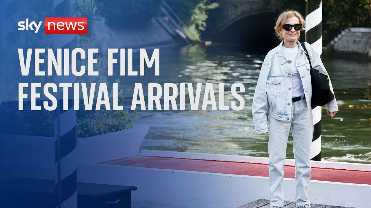 Actors and directors arrive in 81st Venice Film Festival - YouTube