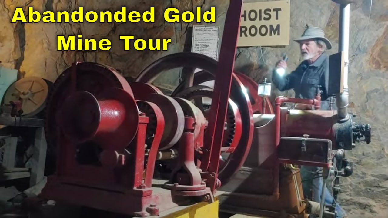 Abandoned Gold Mine Tour - YouTube