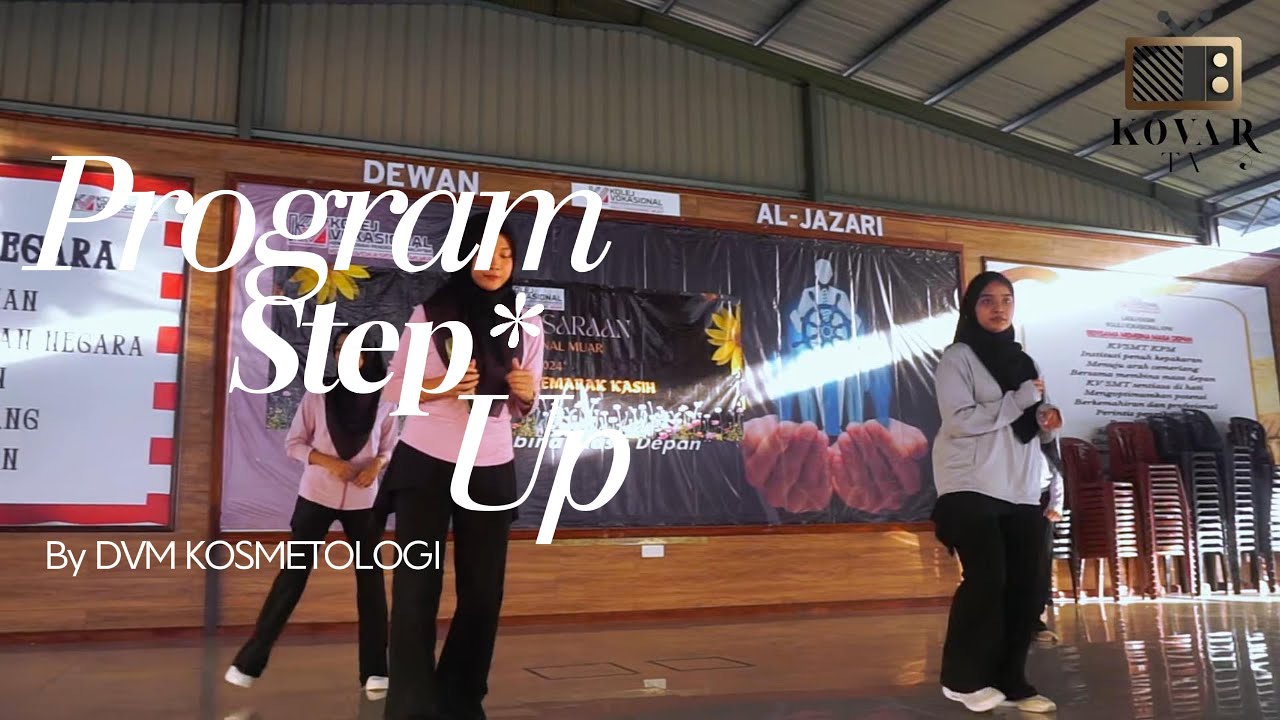 PROGRAM POWER STEP UP | BERSAMA PELAJAR DVM KOSMETOLOGI !!! - YouTube