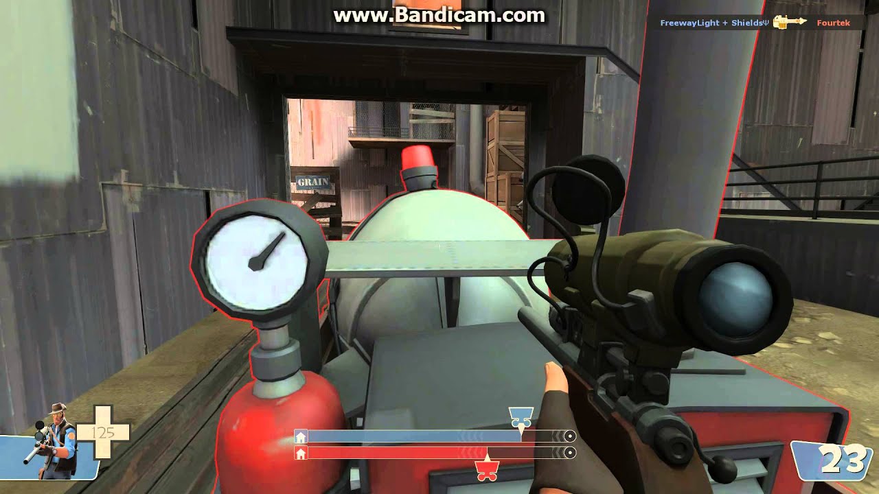 TF2 Being a Sniper 1 (full footage) - YouTube
