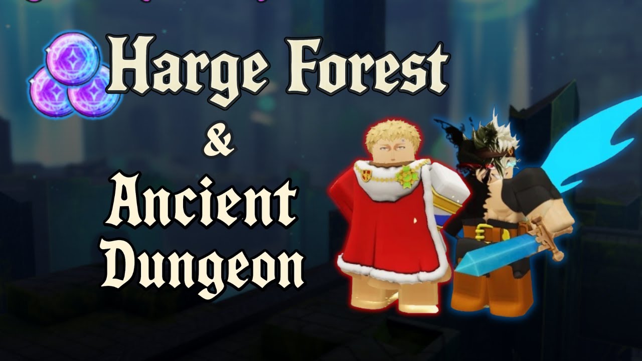 Harge Forest And Ancient Dungeon Macro | Anime Last Stand - YouTube