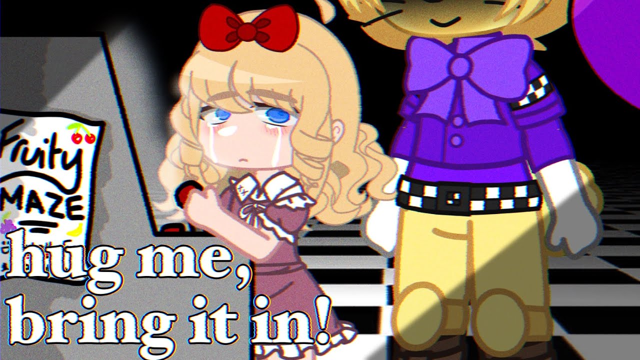 Hug me, bring it in!||FNaF Gacha Club||Susie - YouTube Music