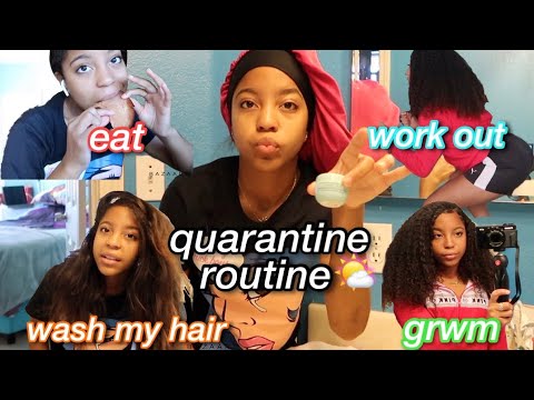 MY EVERYDAY QUARANTINE ROUTINE 🌤 - YouTube