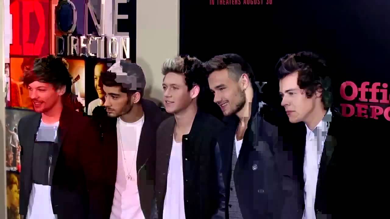 Hundreds of Fans Mob One Direction Band Members - YouTube