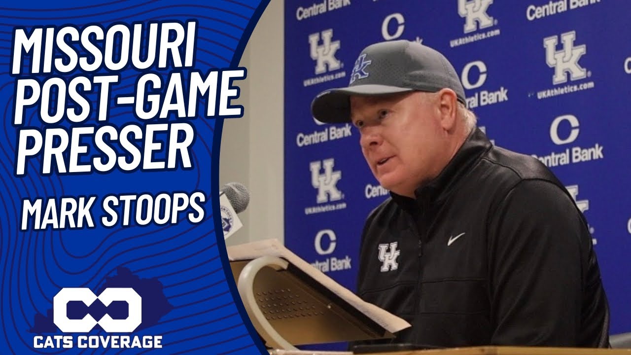 Mark Stoops Missouri Post-Game Presser (10/15/2023) - YouTube