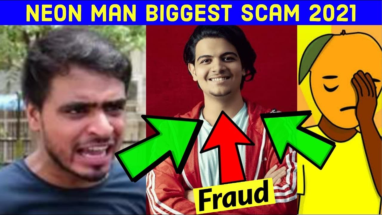 Neon Man SCAM 2021, Amit Bhadana ANGRY On Neon Man, Neon Man EXPOSED ...