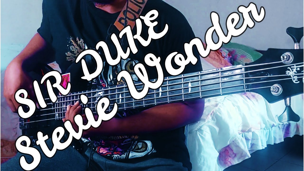 Stevie Wonder - Sir Duke [BASS COVER] - YouTube
