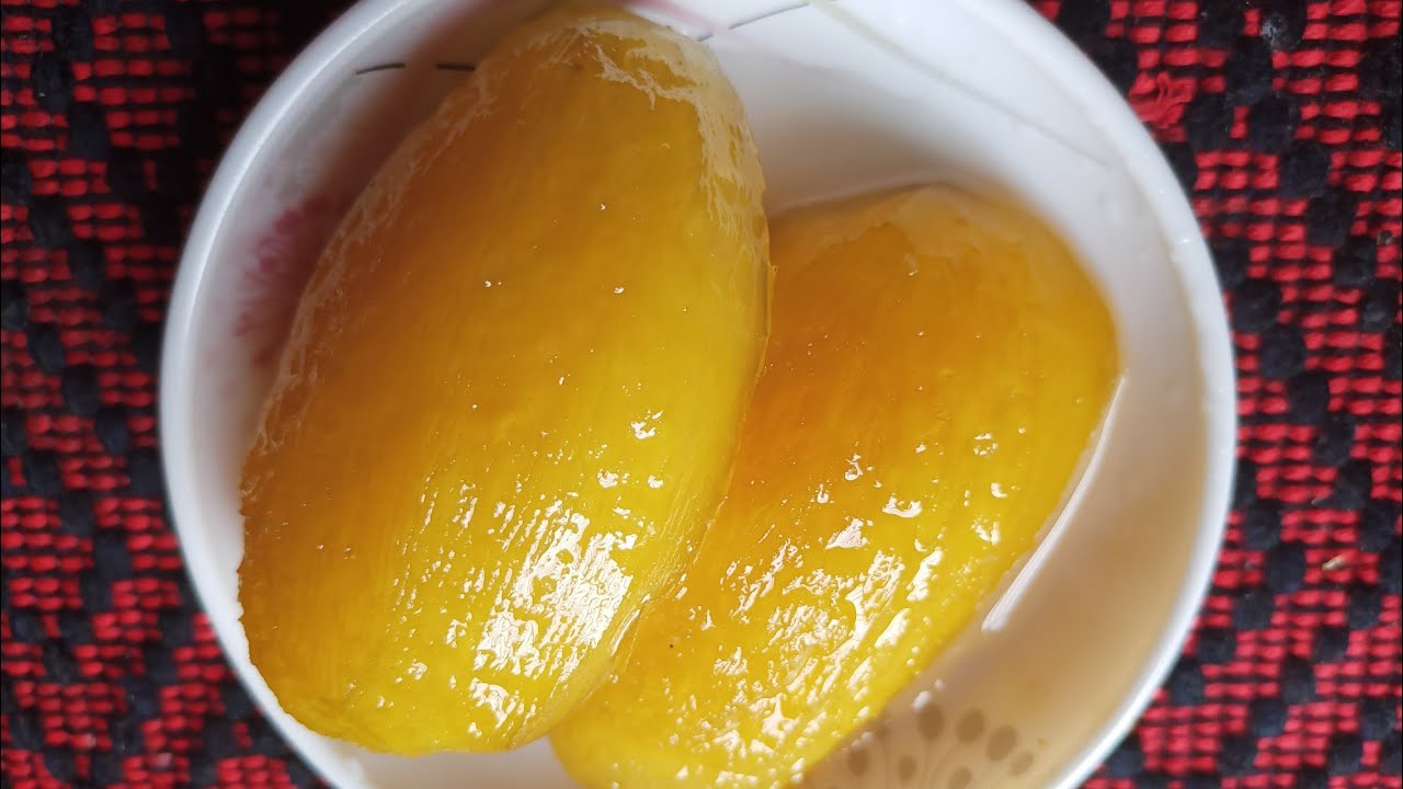 আমের মোরব্বা রেসিপি || Green mango morobba recipe || Delicious morobba ...